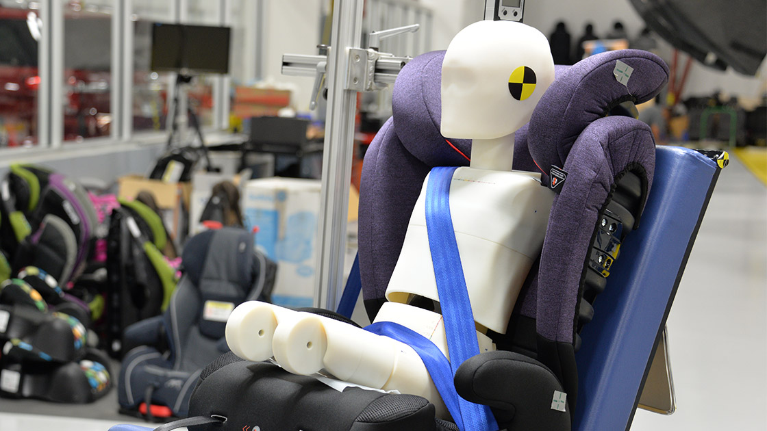 Meet Jasper: IIHS introduces new dummy for booster evaluations